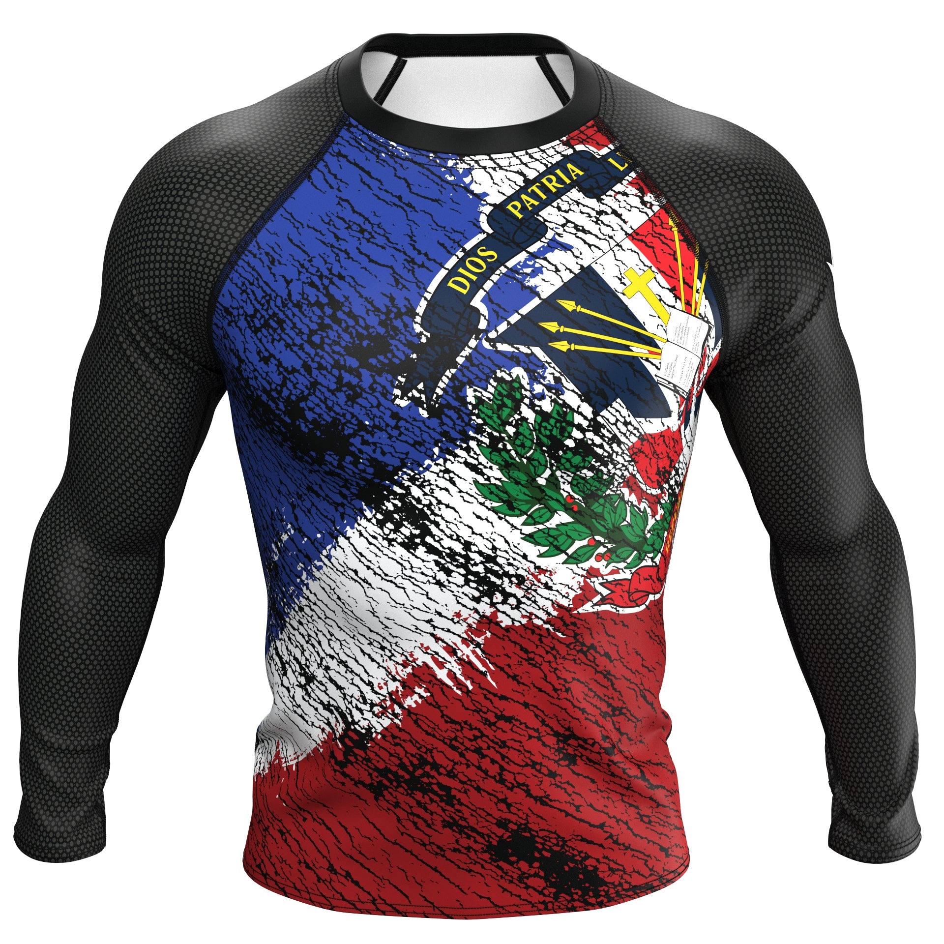 Dominican Republic (República Dominicana) - Urban (Men's Rash Guard) O ...